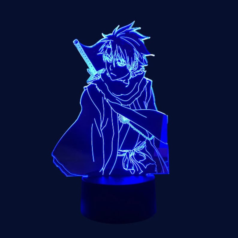 Table Lamps 3D Bleach Yachiru Desk Lamp led light 3D Led Anime Lamp RGB ...