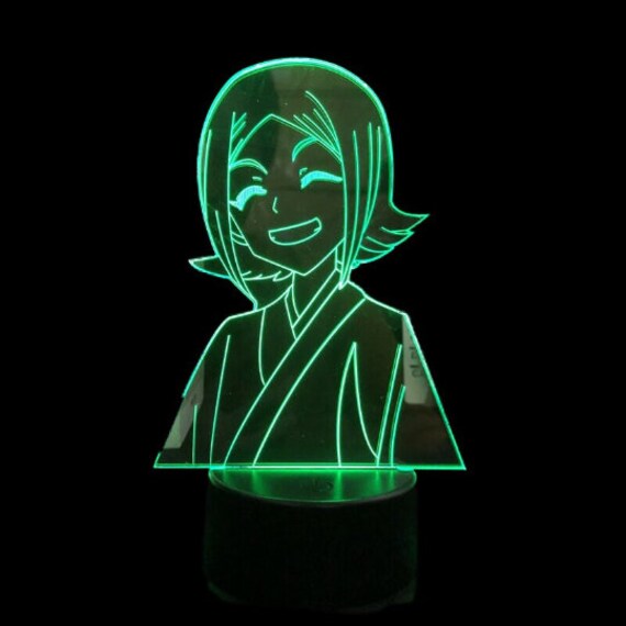 Table Lamps 3D Bleach Yachiru Desk Lamp led light 3D Led Anime Lamp RGB ...