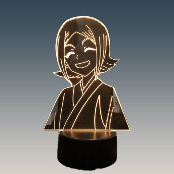 Table Lamps 3D Bleach Yachiru Desk Lamp led light 3D Led Anime Lamp RGB ...