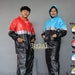 Raincoat Complete With Jacket and Trousers AXIO, Made of Rubber With Pressed Seams, Not Easy to ...