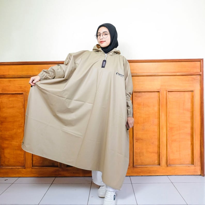 Poncho Raincoat With Sleeves Without Pants, Made From PVC - Etsy