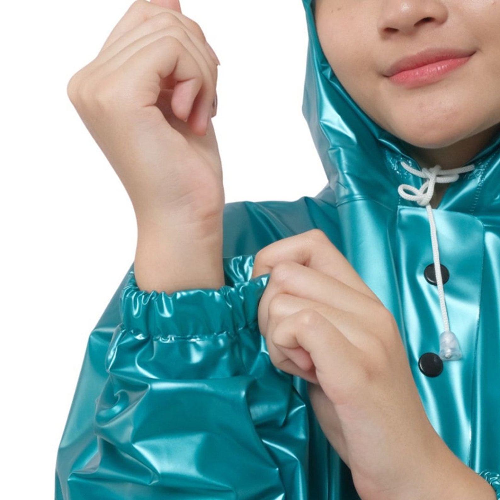 The Scarlett 730 Semi-rubber Poncho Raincoat Does Not Tear Easily and ...