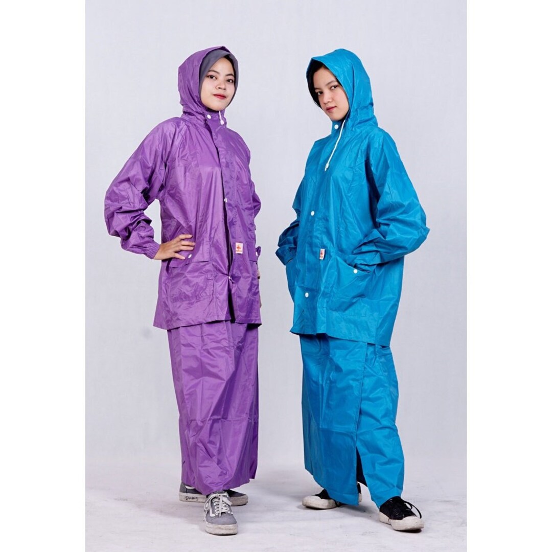 Raincoat Jacket and Dress With Zipper,neck Strap,scothligth, and Hood ...