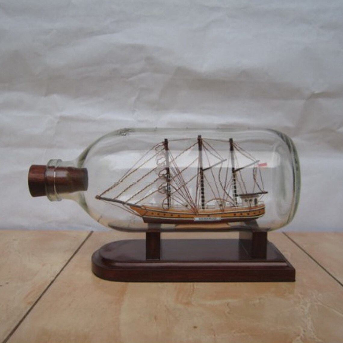 Miniature Collections Wooden Phinisi Sailing Ship Handmade Replica ...
