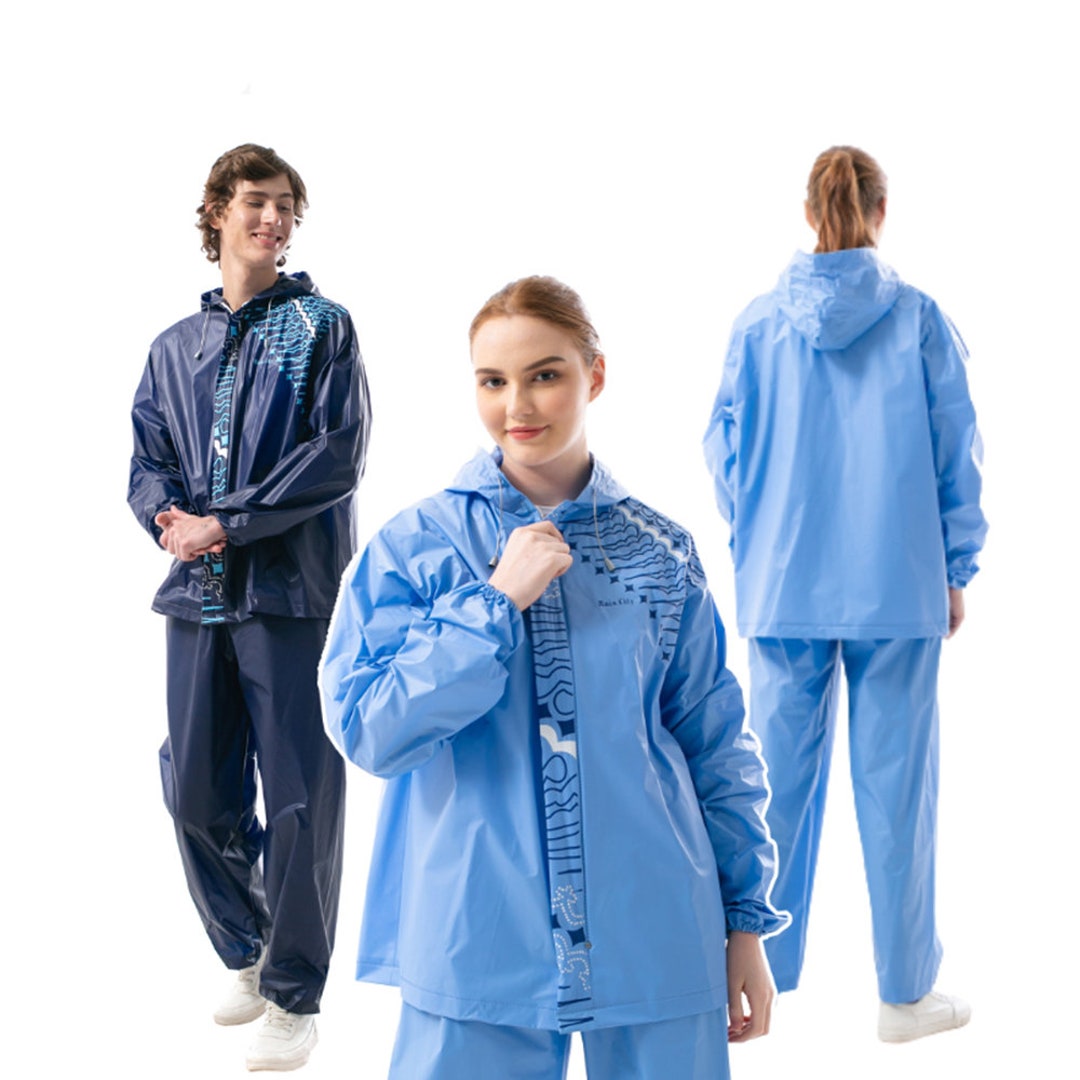Maggata Batik Waterproof Adult Raincoat - Etsy