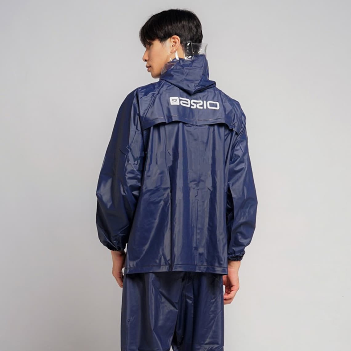 Raincoat Complete With Jacket and Trousers AXIO, Made of Rubber With ...