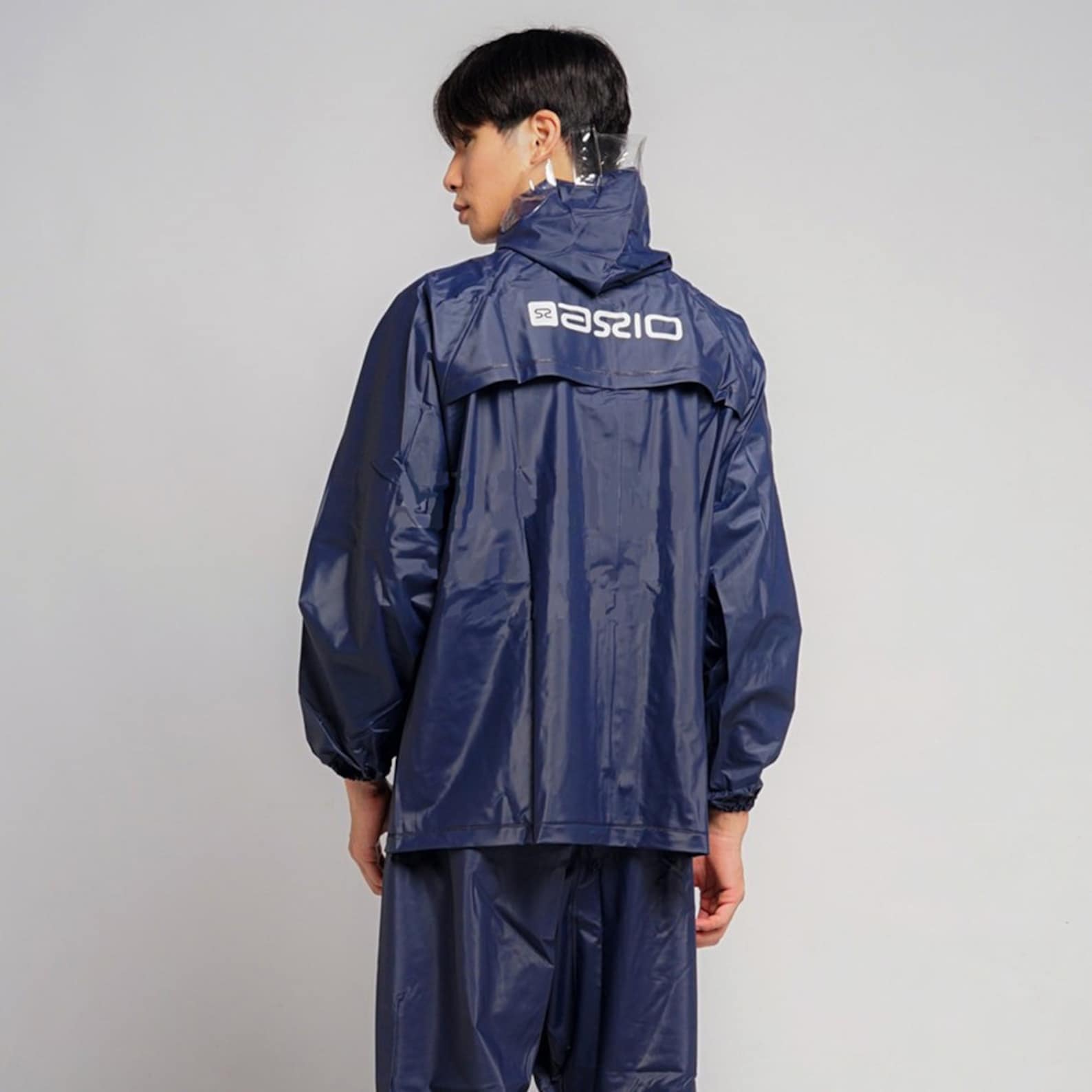 Raincoat Complete With Jacket and Trousers AXIO, Made of Rubber With ...