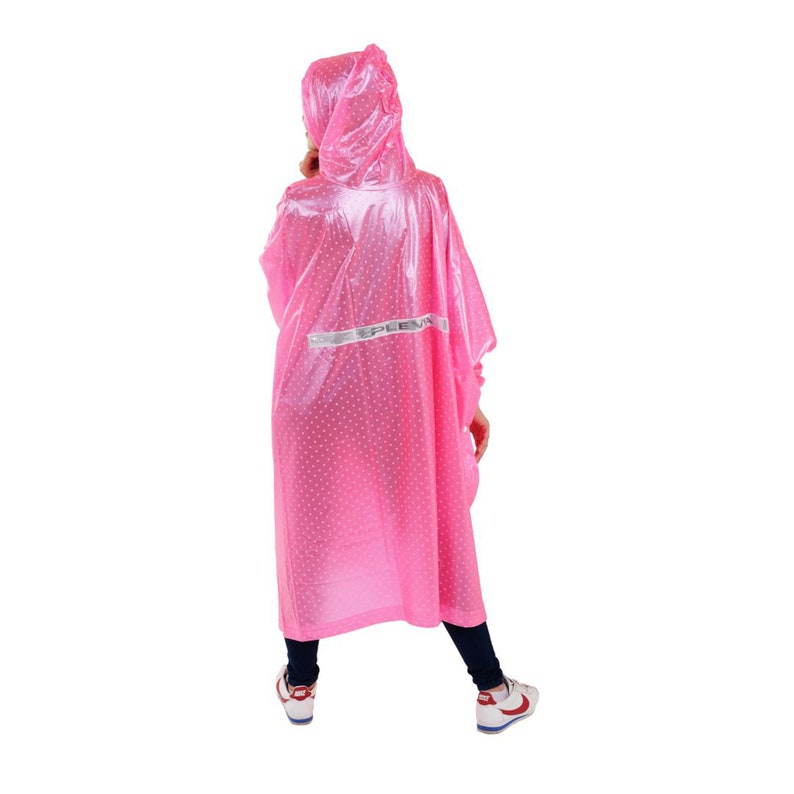 Raincoat Sleeve Poncho With Hood Attached High Quality PVC Material ...