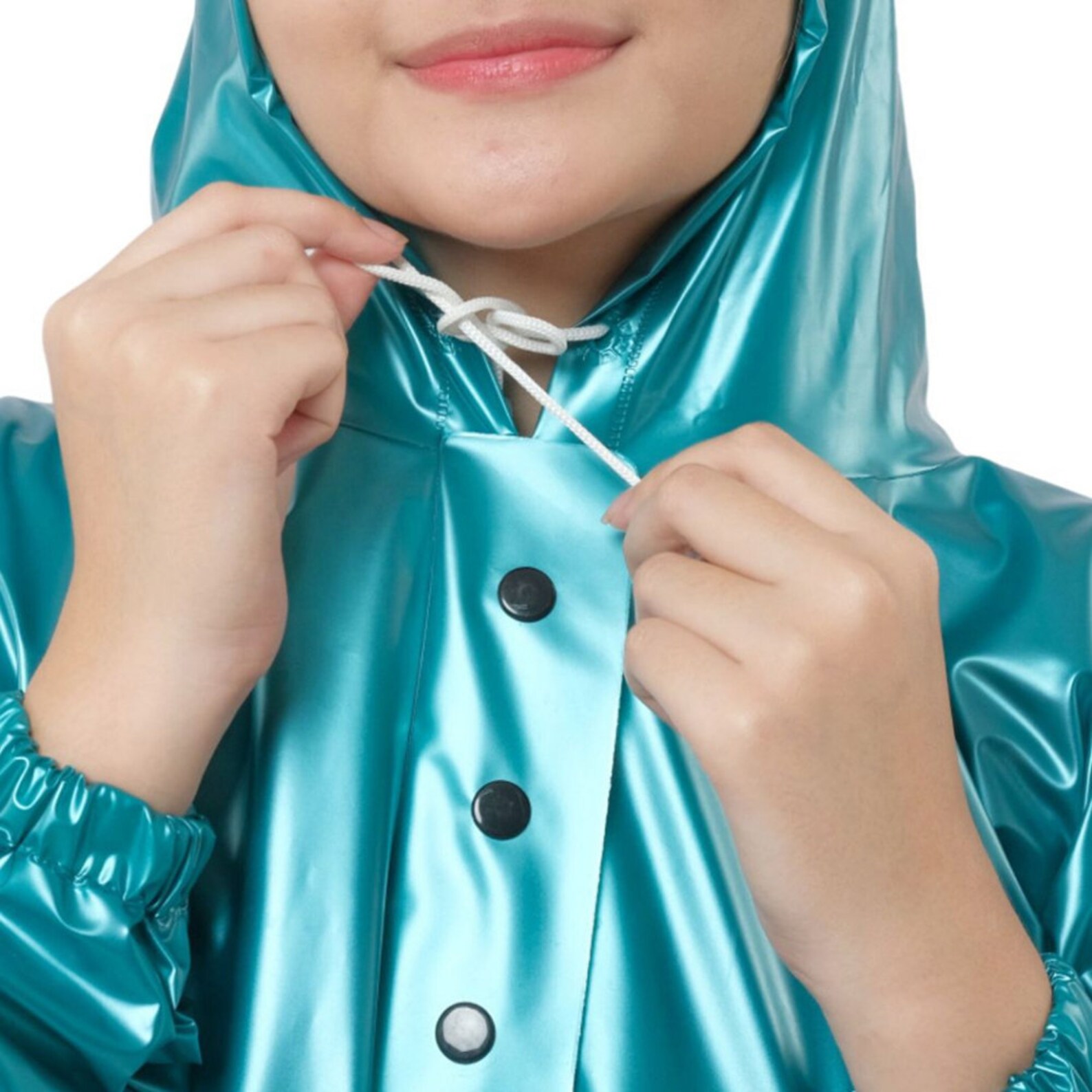 The Scarlett 730 Semi-rubber Poncho Raincoat Does Not Tear Easily and ...