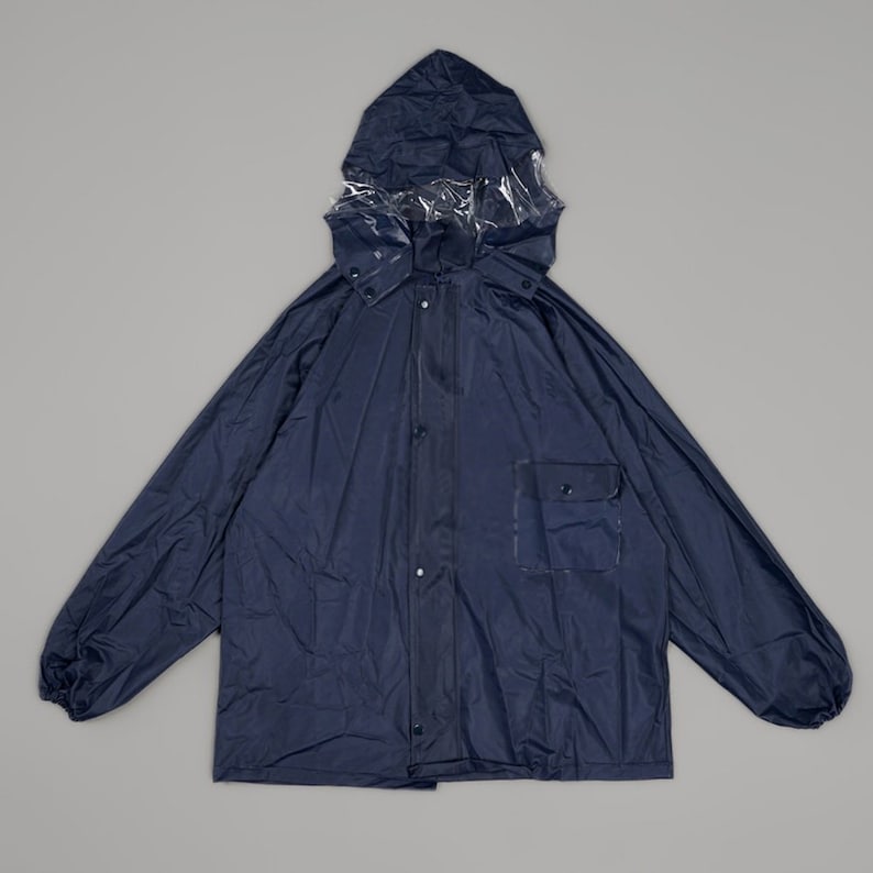 Raincoat Complete With Jacket and Trousers AXIO, Made of Rubber With Pressed Seams, Not Easy to ...