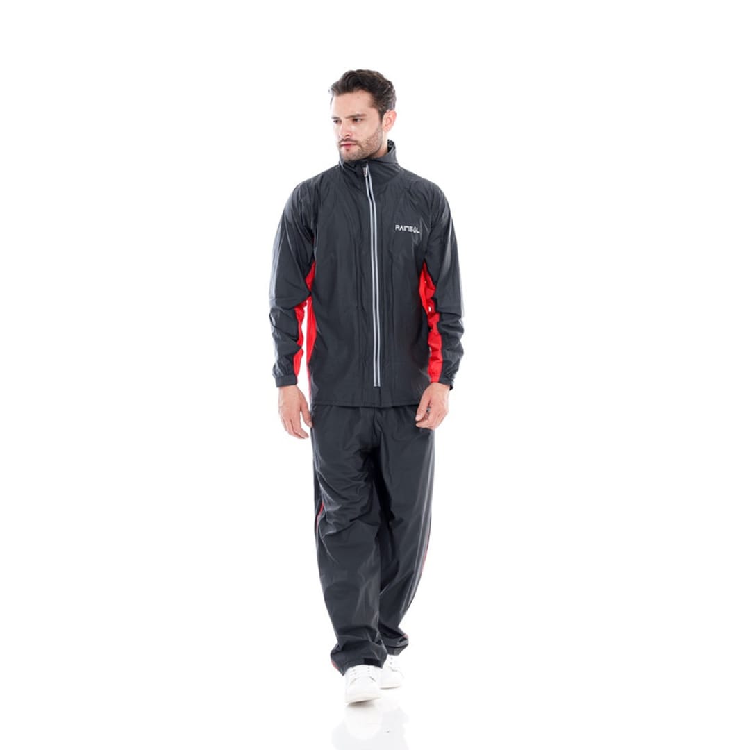 Agile V1 Suit Raincoat With Double Zipper Feature, 100% Waterproof ...