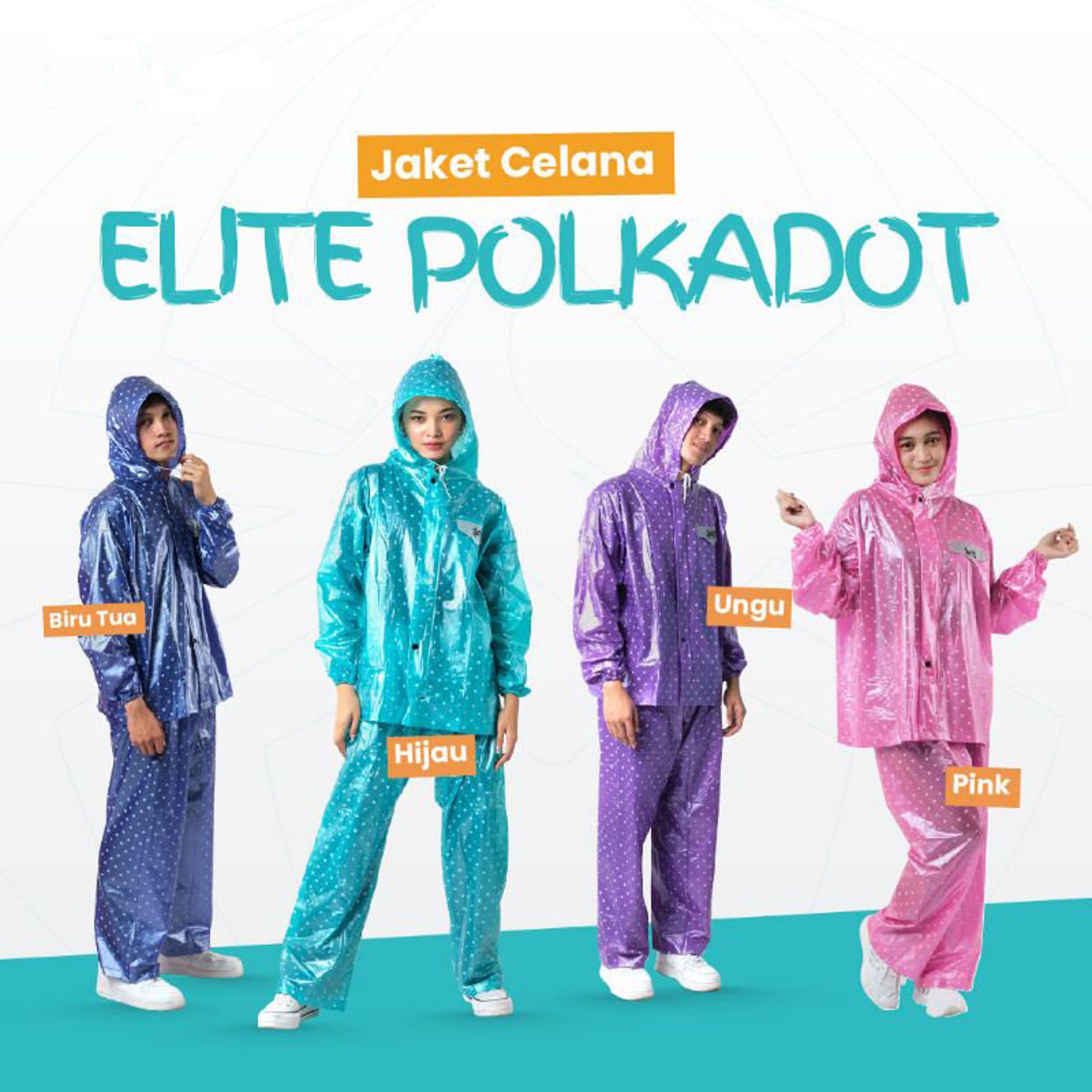 Raincoat Jacket and Pants With Zipper and Hood PVC Rainsuit Material ...