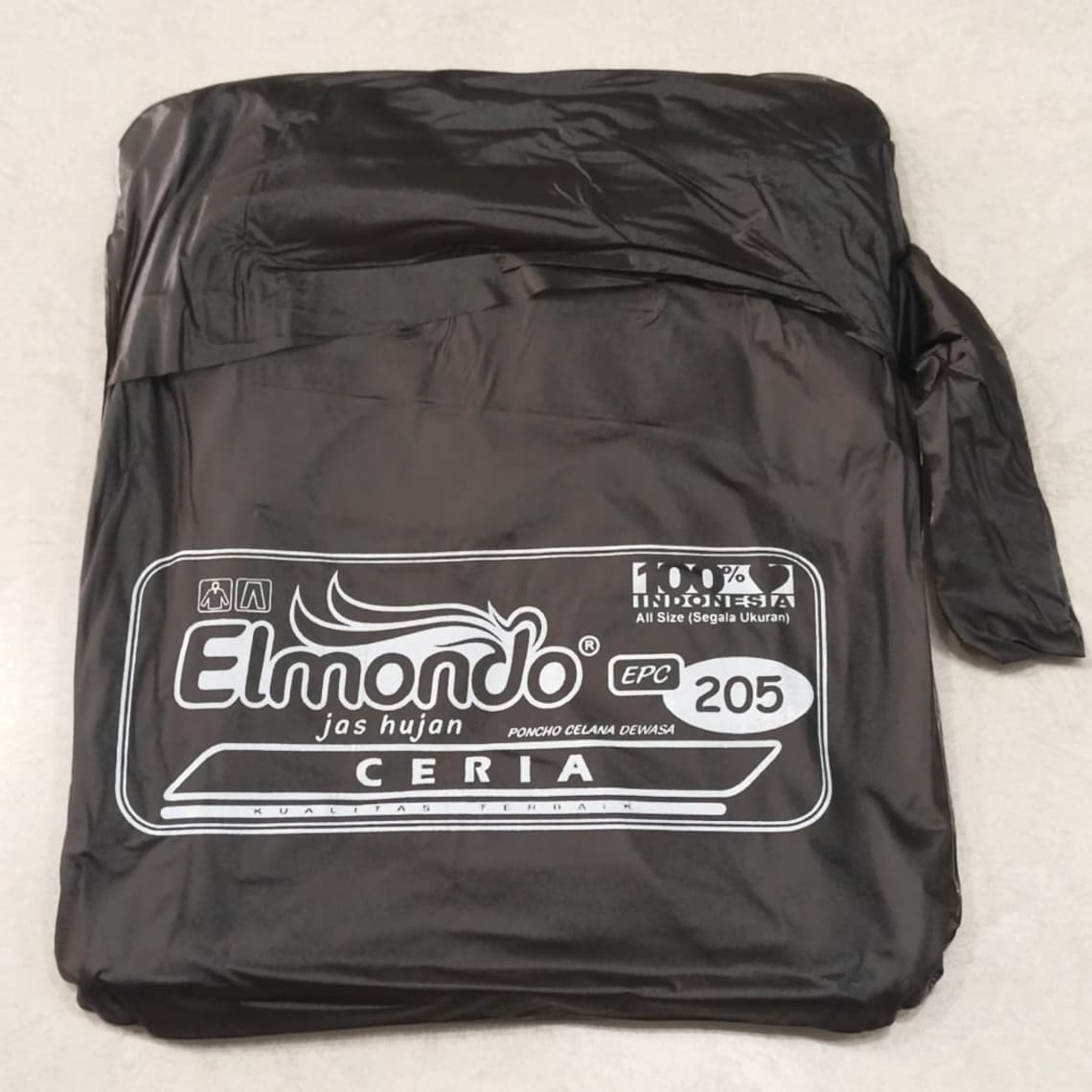 Adult Poncho Raincoat With Trouser Sleeves, No Zipper, Elastic at the ...