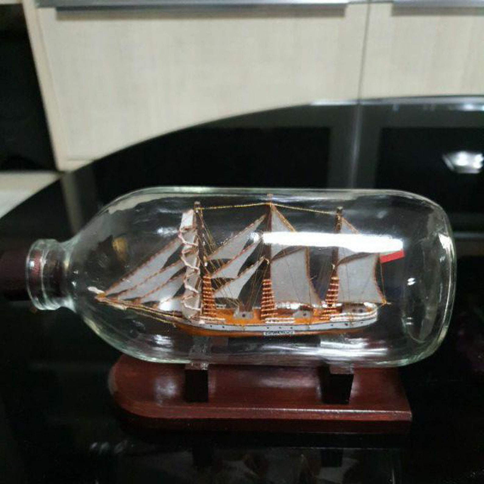 Miniature Collections Wooden Phinisi Sailing Ship Handmade Replica ...