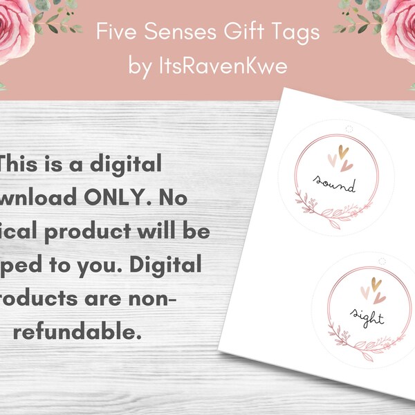 Five Senses Stickers - Etsy