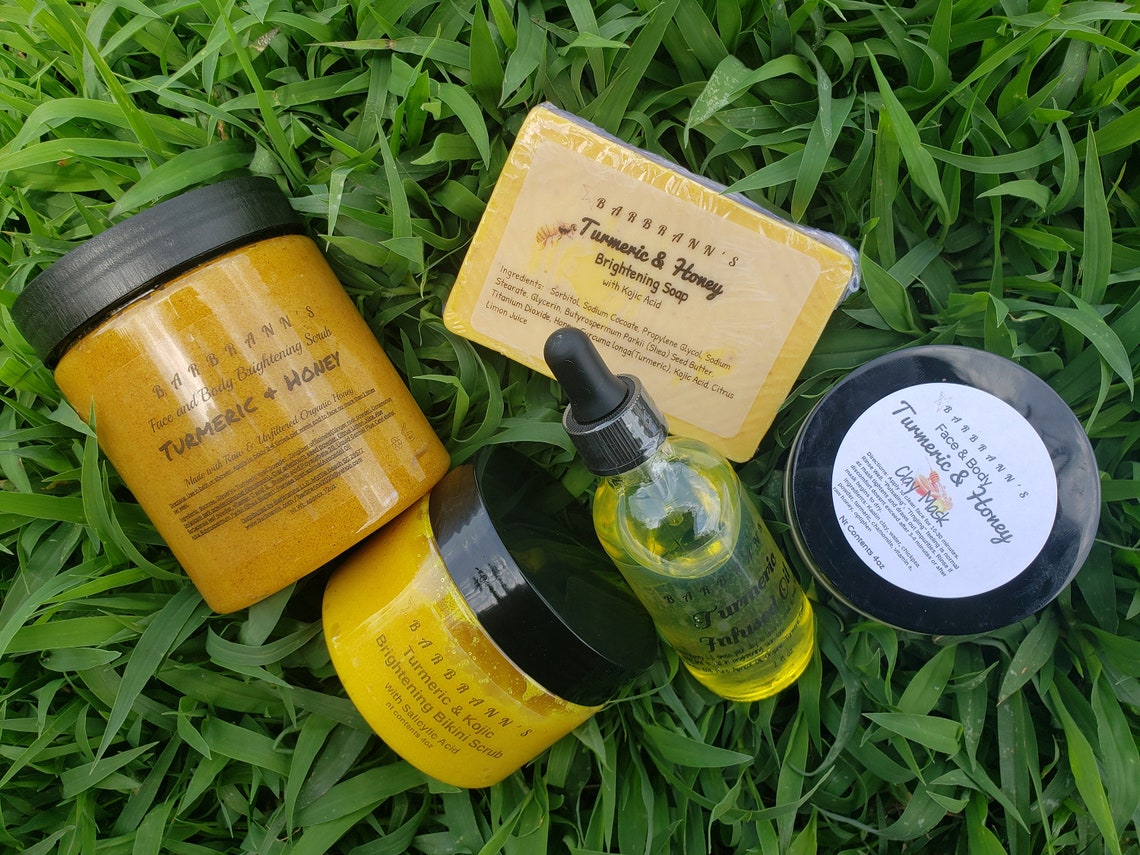 Turmeric Skincare Kit - Etsy