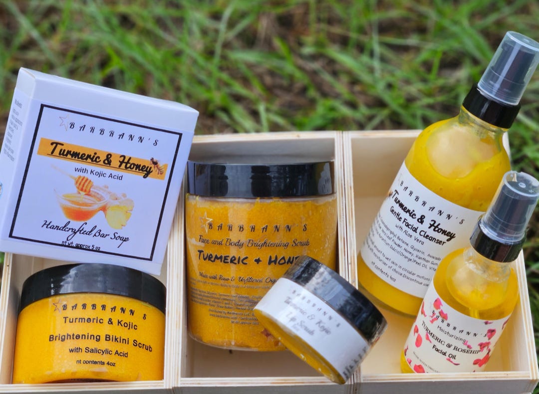 Turmeric Skincare Kit - Etsy