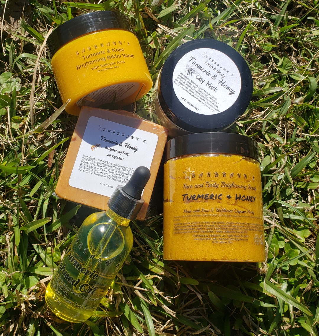 Turmeric Skincare Kit - Etsy