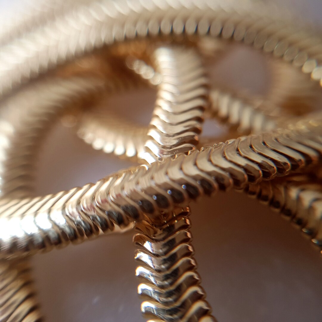 Real Sterling Silver 18 Inch Snake Chain Necklace With Lobstar Claw, 4 ...