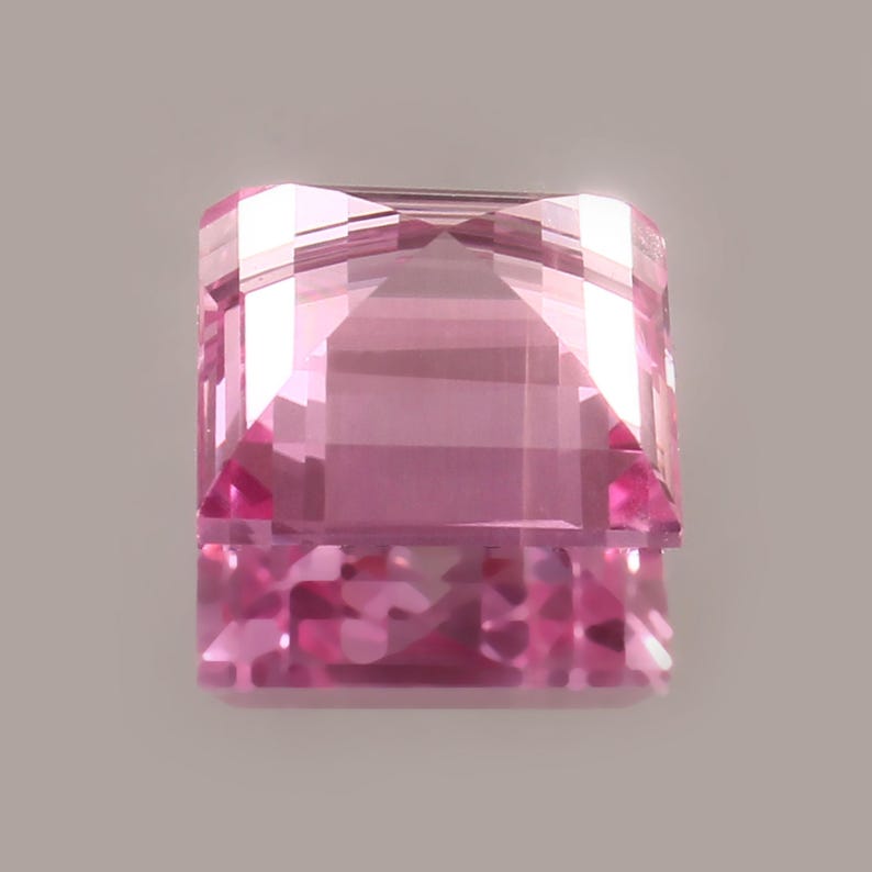 AAA Pink Morganite Pair12x12mm Square Cut Gemstones, Ceylon Origin - Etsy