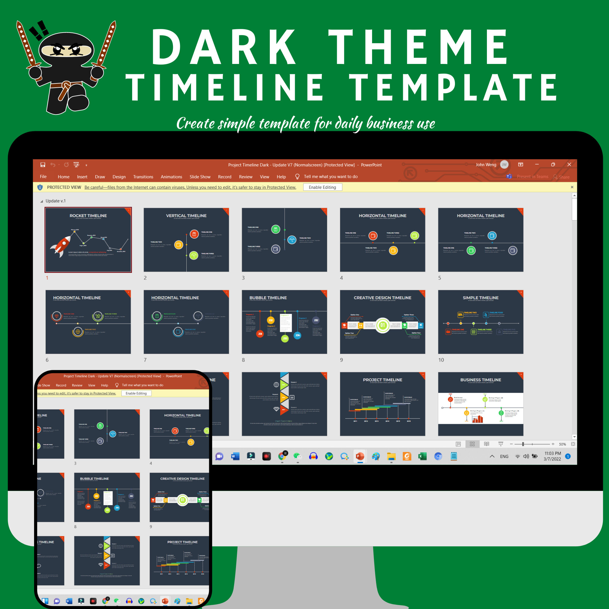 130+ Fully Editable Timeline Powerpoint Project Template L Light and ...