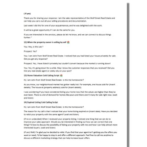 Powerful 14 Real Estate Cold Calling Scripts L Powerful Sales Property ...