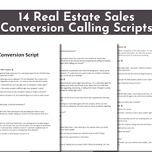 Powerful 14 Real Estate Cold Calling Scripts L Powerful Sales Property ...