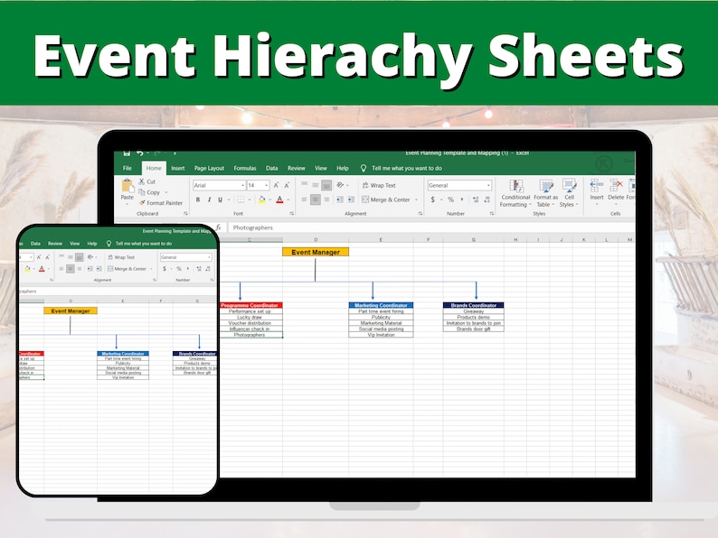 Event Planning Template , Event Mapping and Event Budget Planning in ...