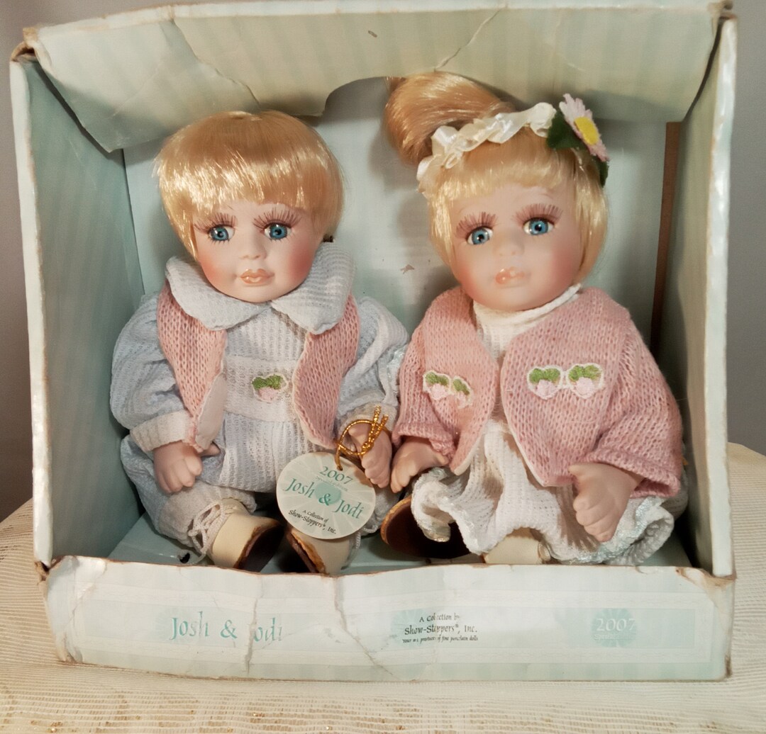 Josh and Jodi 2007 Special Edition P0rcelain Dolls - Etsy