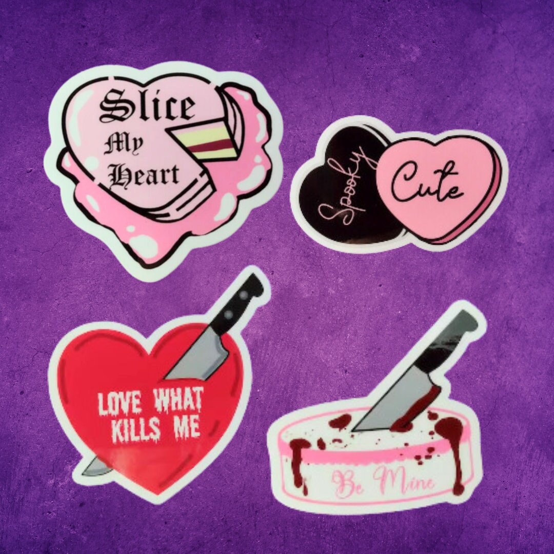 Heart Breaker Sticker Pack Waterproof Laptop Sticker Vinyl Water Bottle ...
