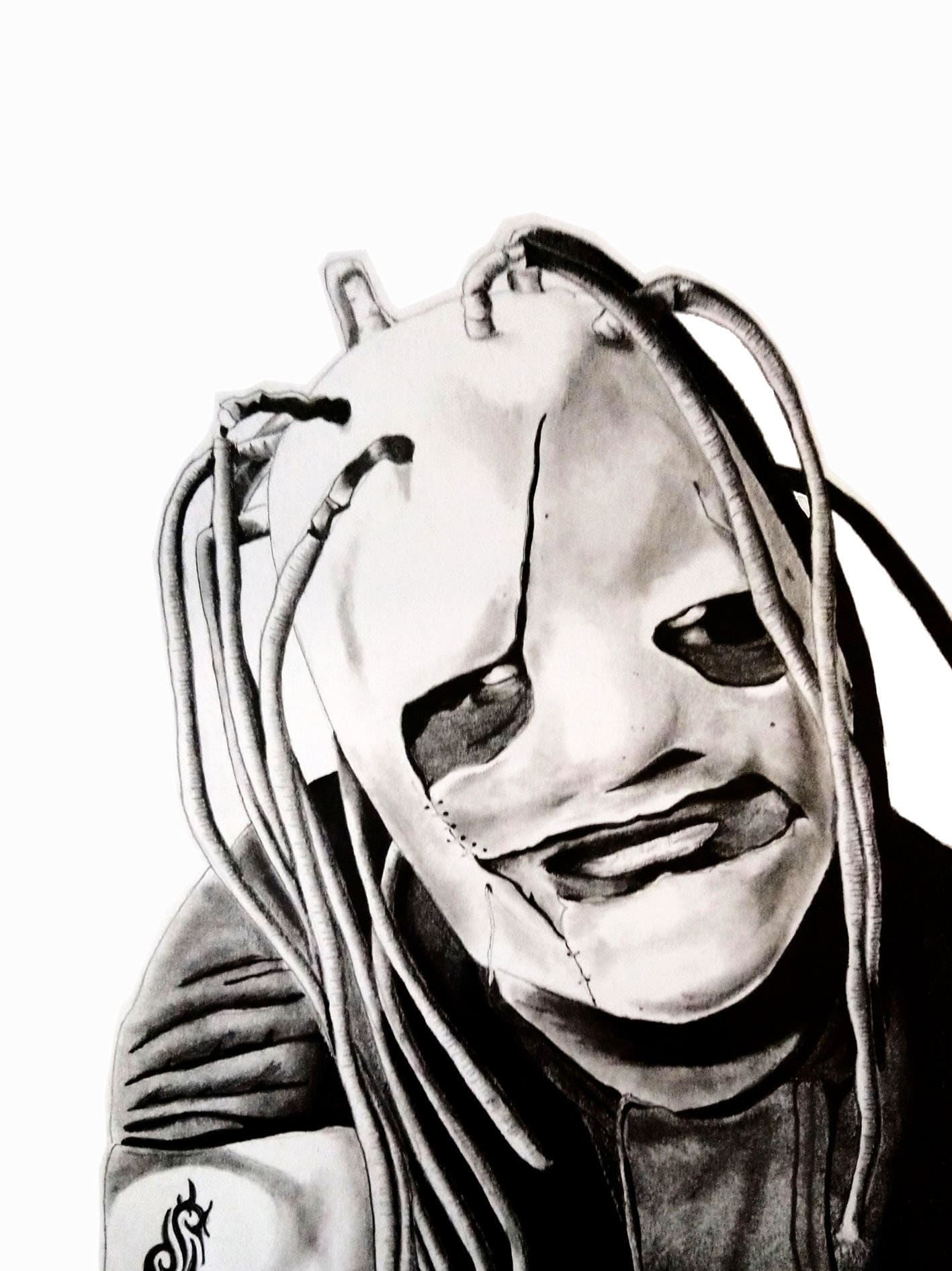 A3 Portrait of Corey Taylor Iowa - Etsy