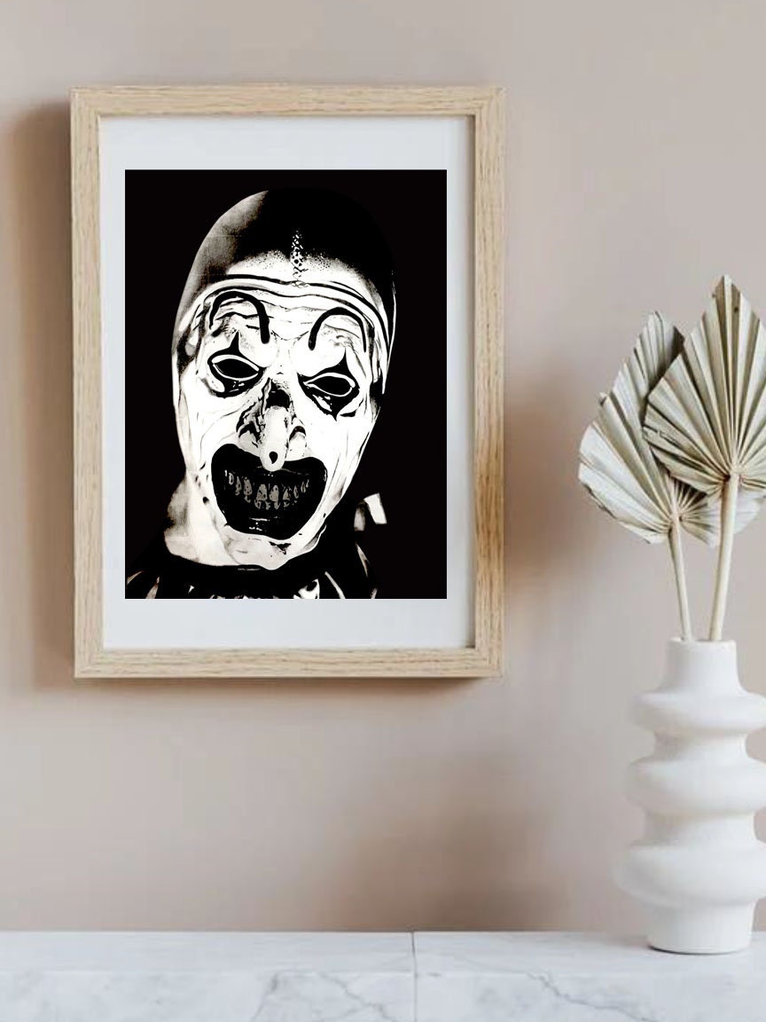 Limited Print Taken From My Original Graphite Drawing of Art the Clown ...
