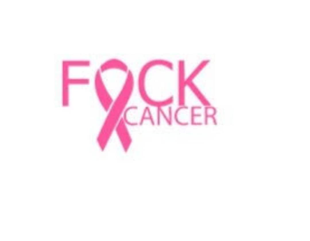Fck Cancer Car Decal Mirror Laptop Sticker. Made of - Etsy Australia
