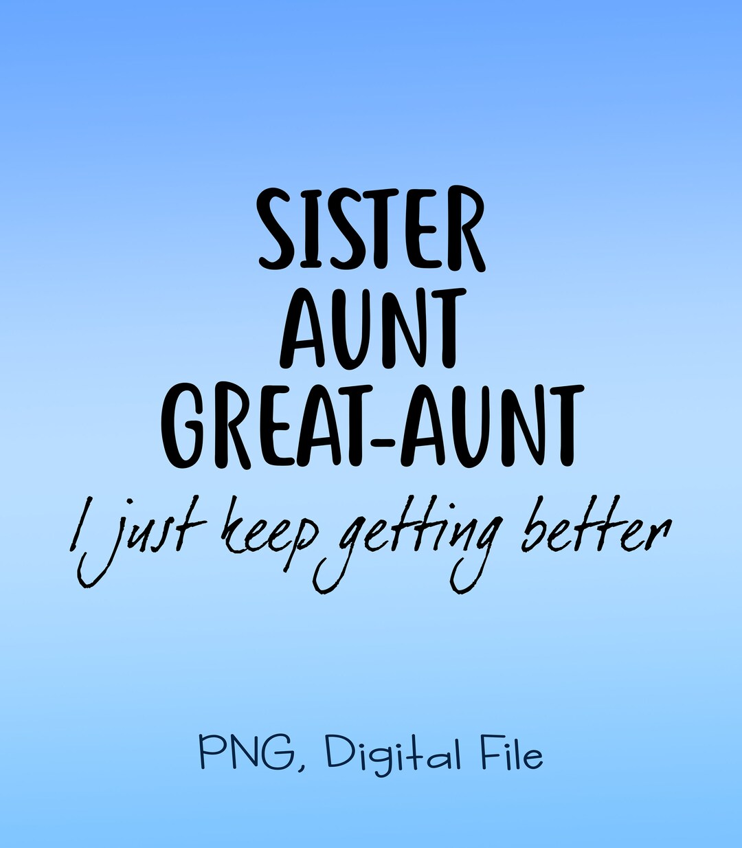 Sister Aunt Great Aunt Svg, Sister Svg, Aunt Svg, Great Aunt Svg, Aunt ...