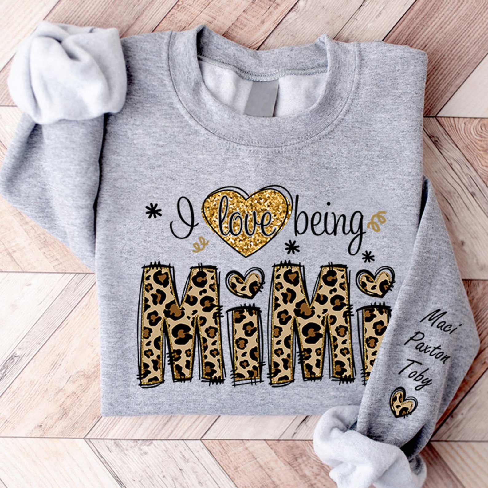 Custom Mimi Sweatshirt, I Love Being Mimi Sweatshirt, Mimi Sweater ...