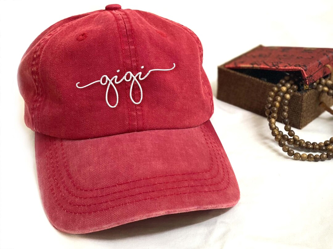 Gigi Hat| Custom Embroidered Mom Hat| Gift for Mom| Gigi Mimi Mama Nana ...