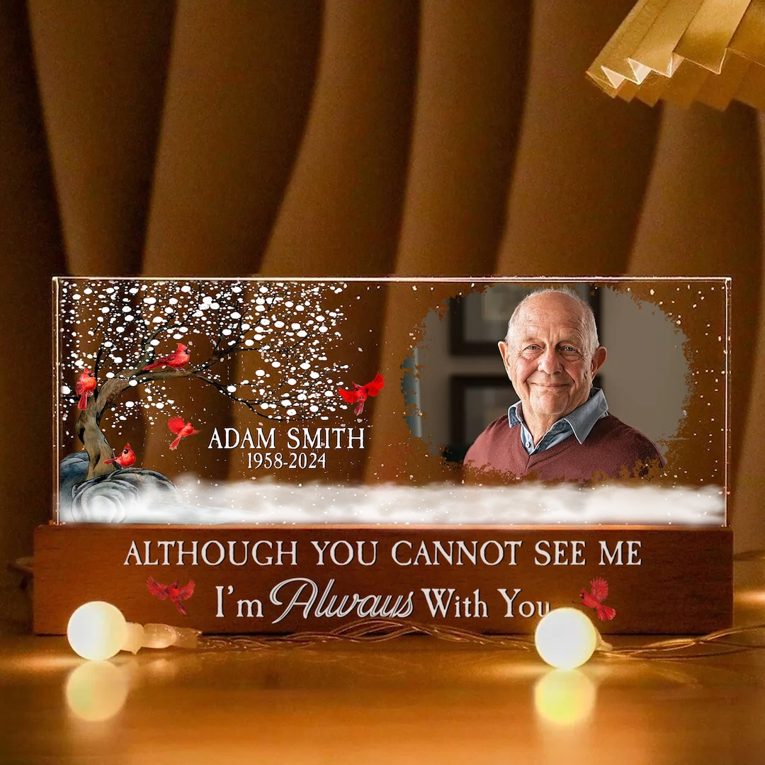 Personalized Memorial Gifts, Sympathy Gifts, Memorial Night Light ...