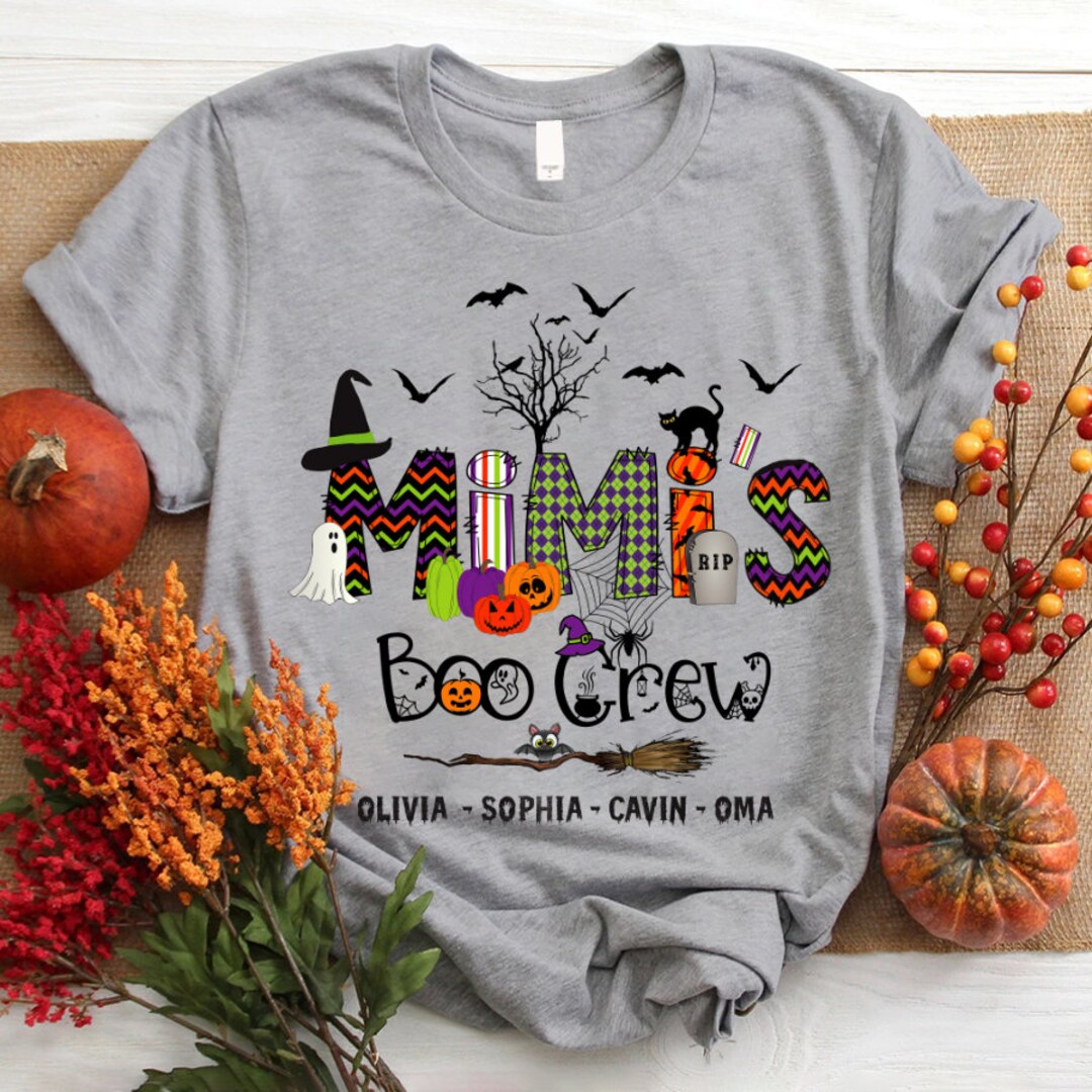 Personalized Mimi Halloween Shirt, Custom Nickname Nana Mimi Tee ...