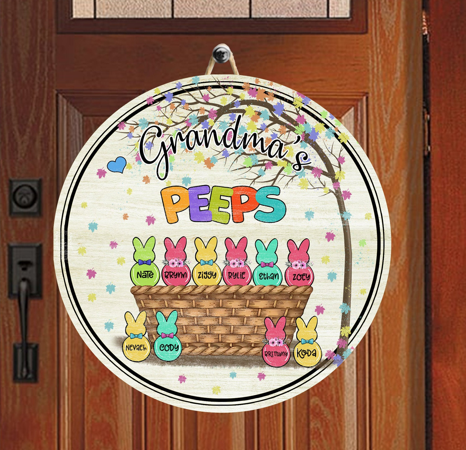 Peep Easter Art Cross