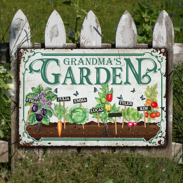 Vegetable Garden Signs - Etsy
