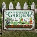 Personalized Garden Sign, Custom Vegetable Garden Metal Sign, Custom ...