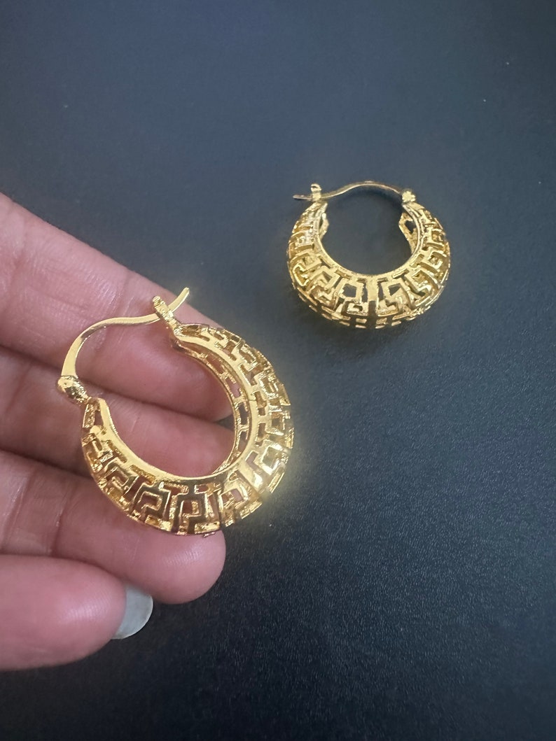 Unique Hoop Earrings, Moroccan Earrings,designer Hoop Earrings,bohemian ...