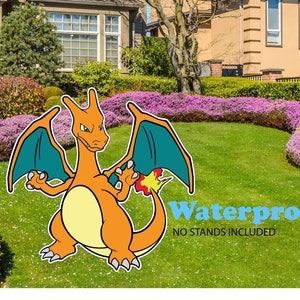 Pokemon Cutouts, Charizard, Pokemon Yard Signs, Pokemon Background ...