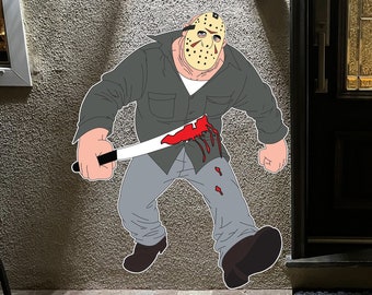 Jason Voorhees Cutout - Etsy