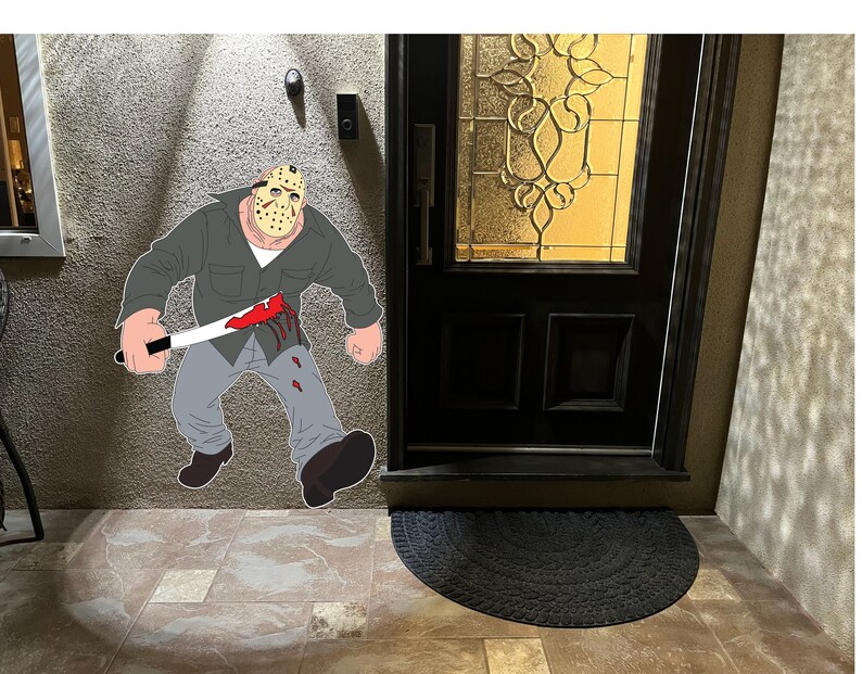 Jason Voorhees Cutout, Jason Voorhees, Jason Yard Sign, Jason Cutout ...