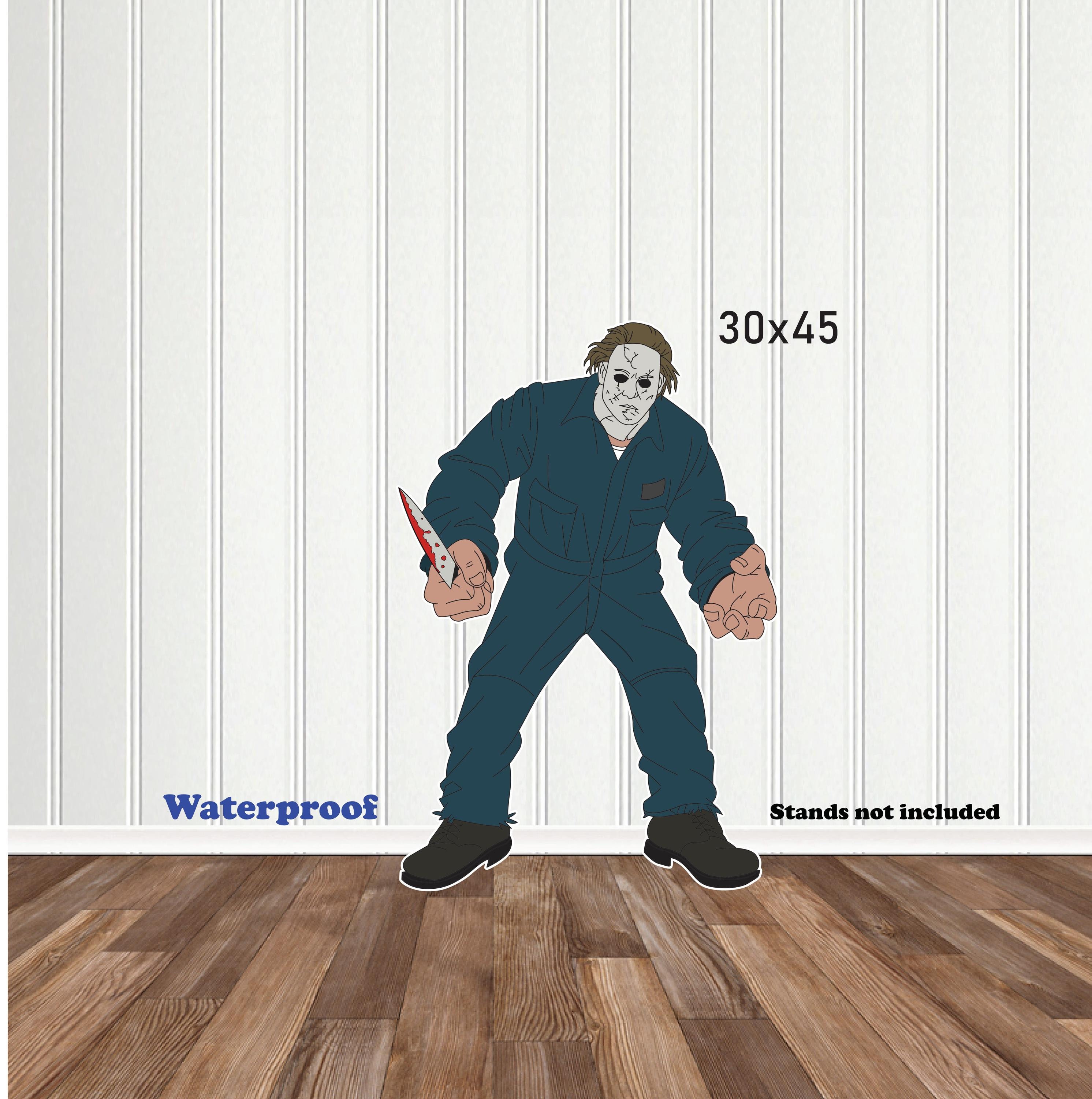 Michael Myers Cutout, Michael Myers, Michael Myers Sign, Michael Myers ...