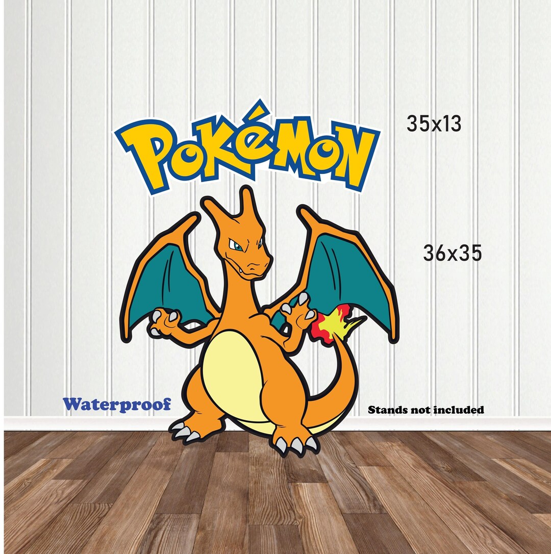 Pokemon Cutouts, Charizard, Pokemon Yard Signs, Pokemon Background ...