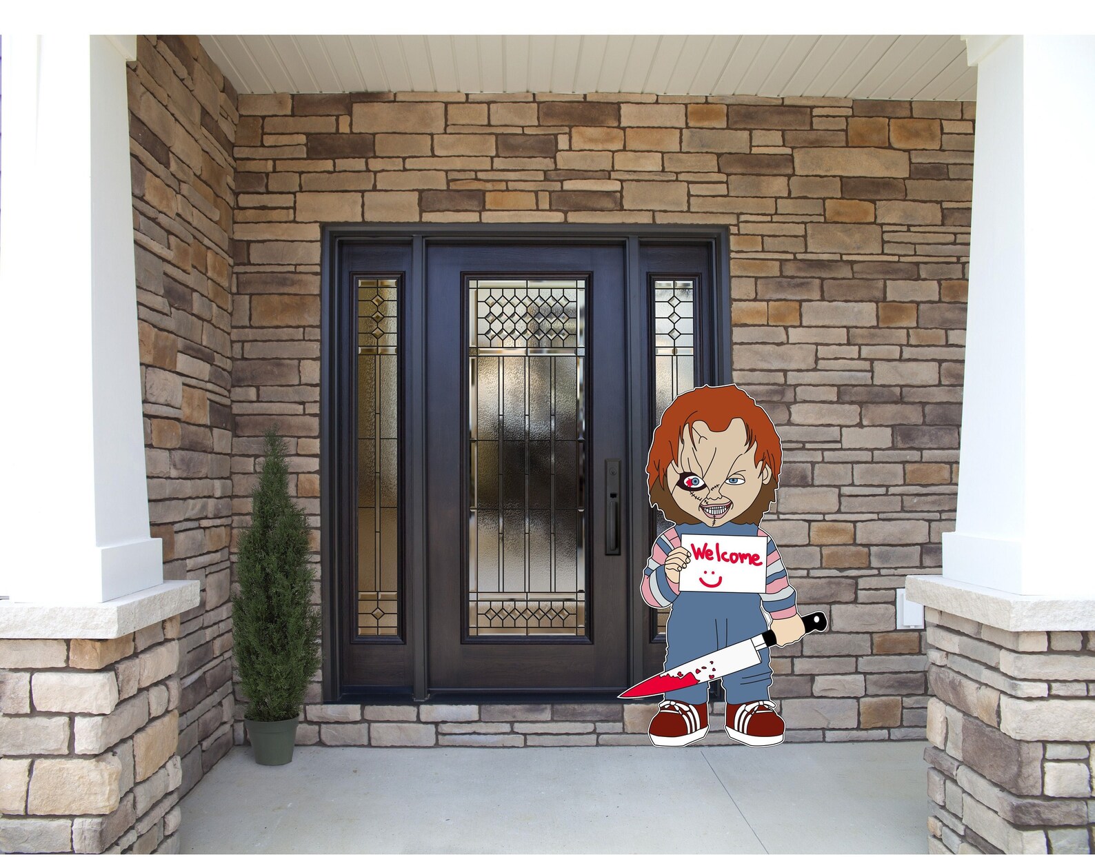 Chucky Cutout, Chucky, Chucky Yard Signs, Chucky Background, Chucky ...