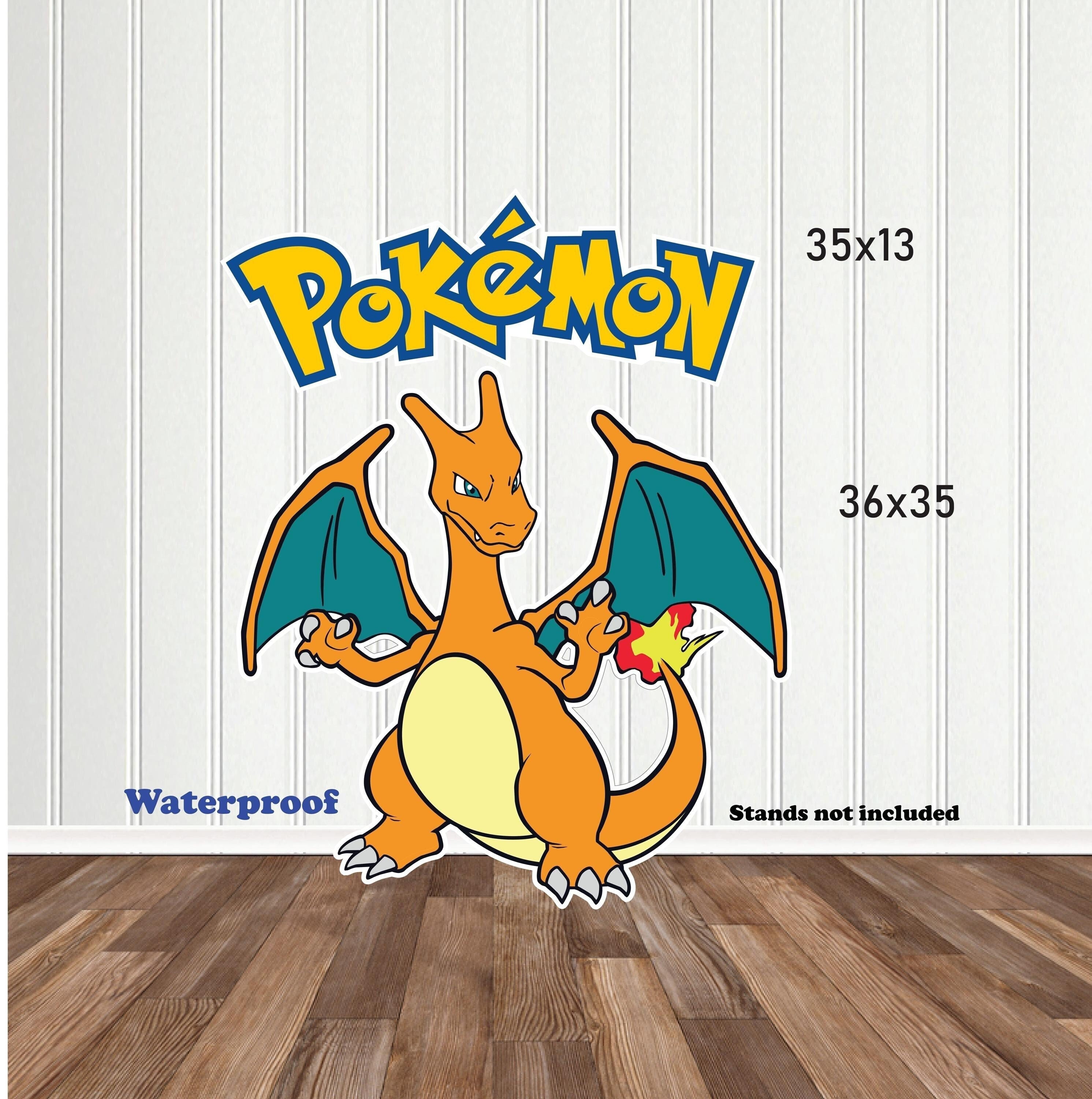 Pokemon Cutouts, Charizard, Pokemon Yard Signs, Pokemon Background ...