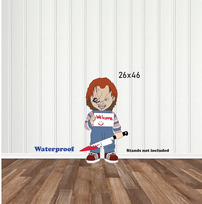 Chucky Cutout, Chucky, Chucky Yard Signs, Chucky Background, Chucky ...